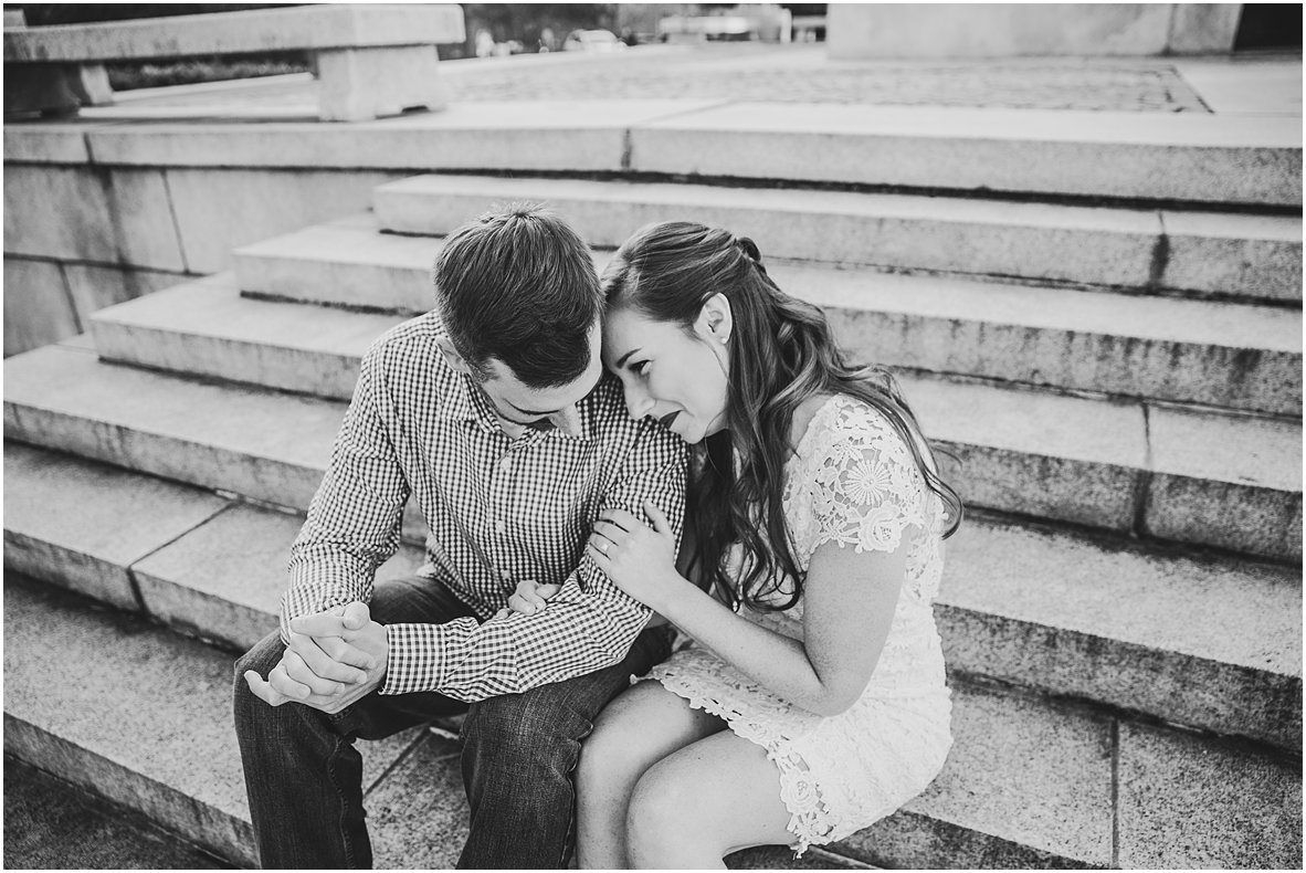 Downtown Raleigh Engagment Session | NC state campus | Sarah & Aaron ...